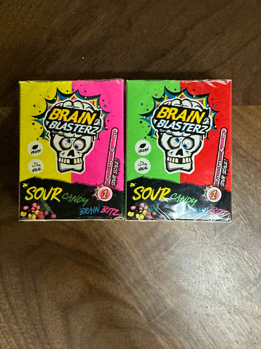 BRAIN BLASTERZ SOUR CANDY BRAIN BITS – hilltopsmokeshop
